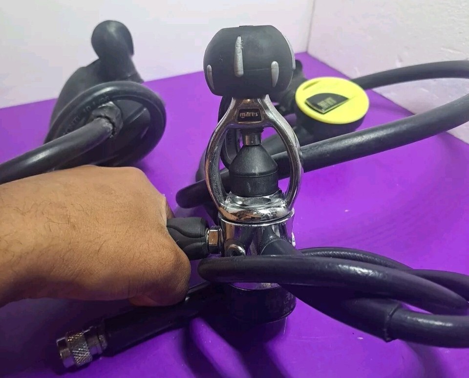 Scuba Diving First Stage Regulator Set Oceanic Slim Line Aqua Lung ...