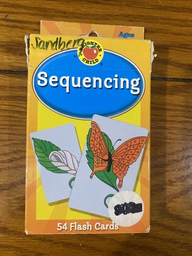 Sequencing Flash Cards (The Brighter Child, 54 cards, Complete Set ...