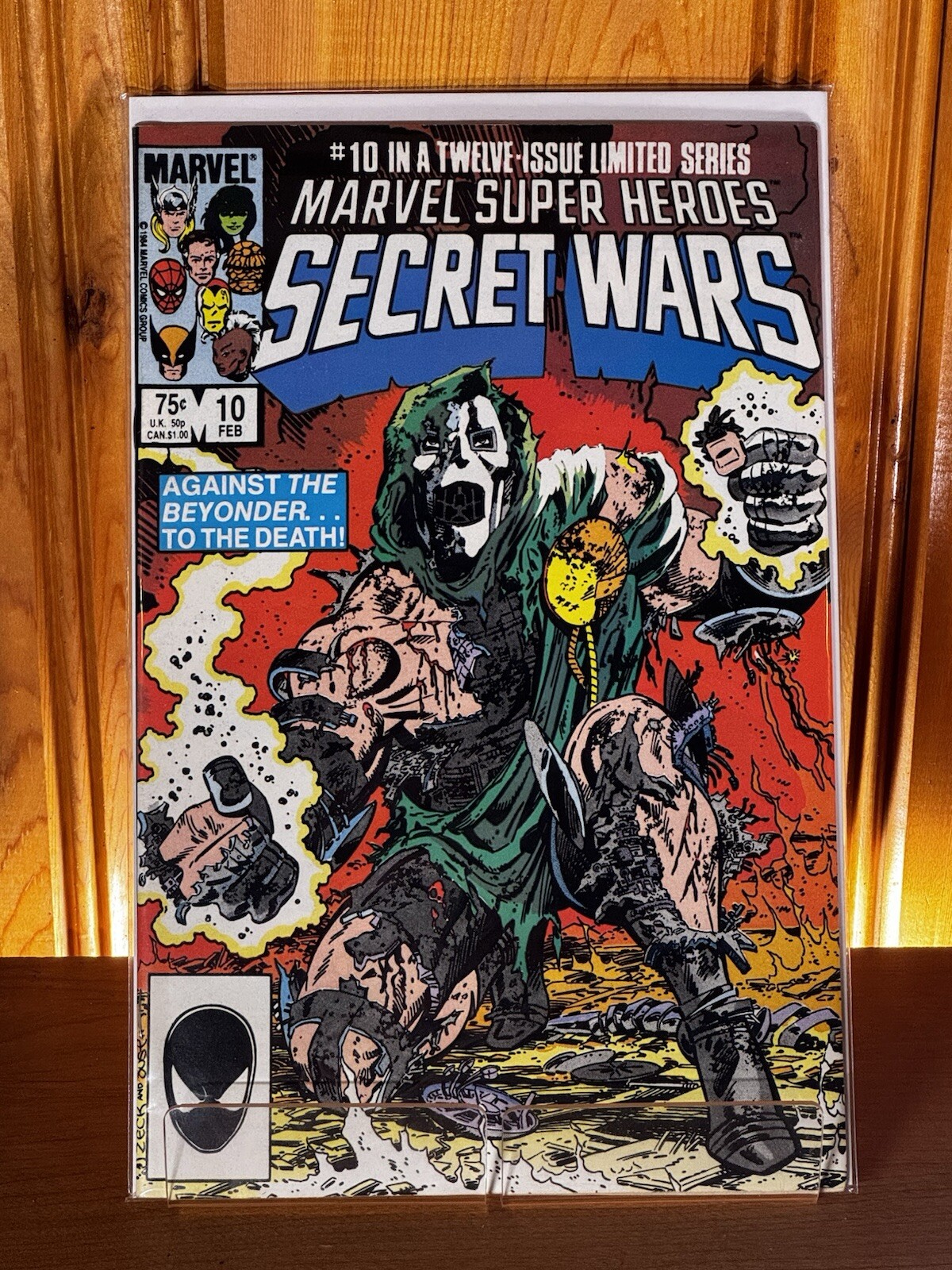 Marvel Super Heroes Secret Wars # 10 VF / Doctor Doom vs The Beyonder ...