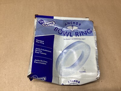 Anchor Bowl Ring Standard Wax Ring G236D #114L74 | eBay