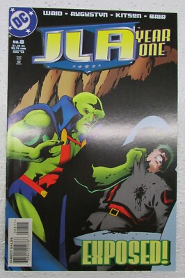 DC COMIC BOOK JLA JUSTICE LEAGUE OF AMERICA YEAR ONE #8 AUG 1998 | eBay
