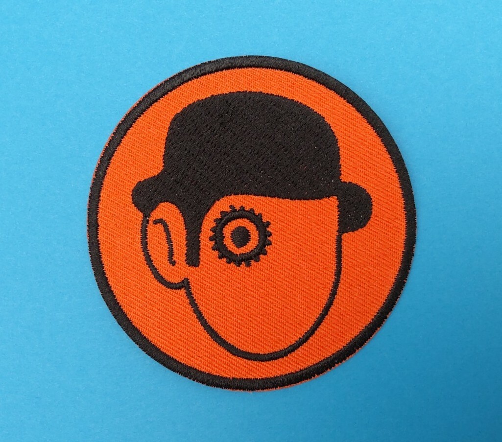A Clockwork Orange Patch Iron On Alex Droog Anthony Burgess Stanley Kubrick film | eBay