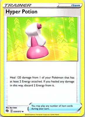 Hyper Potion 054/073 Pokemon Champion's Path Regular Light Play | eBay