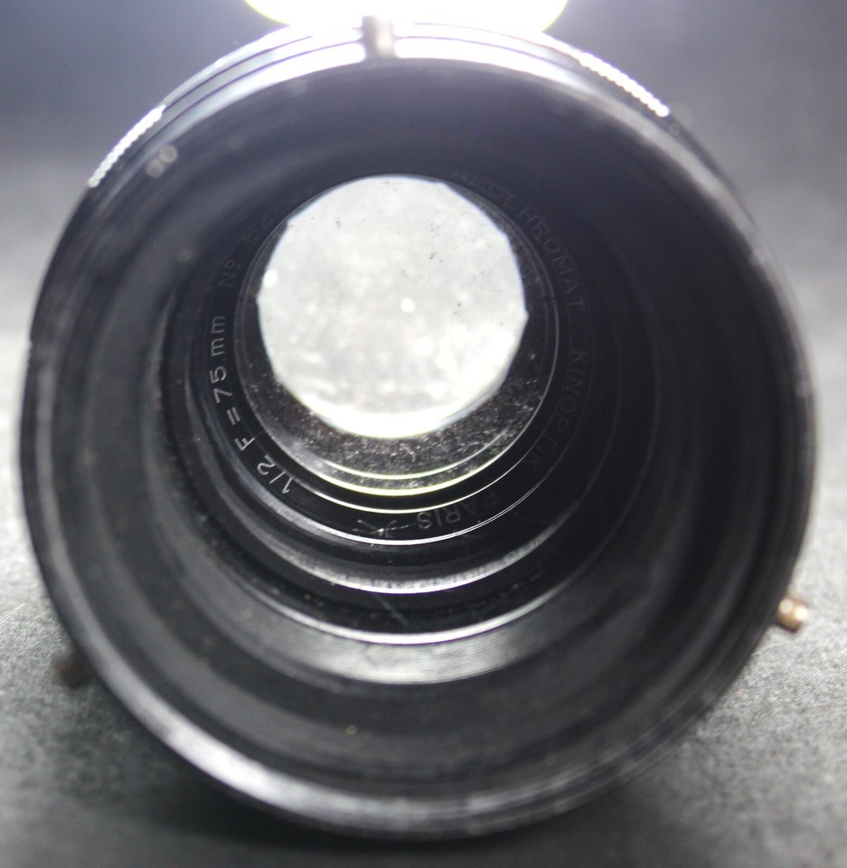Kinoptik Apochromat 1/2 f/75mm Cine Camera Lens - Vintage | eBay