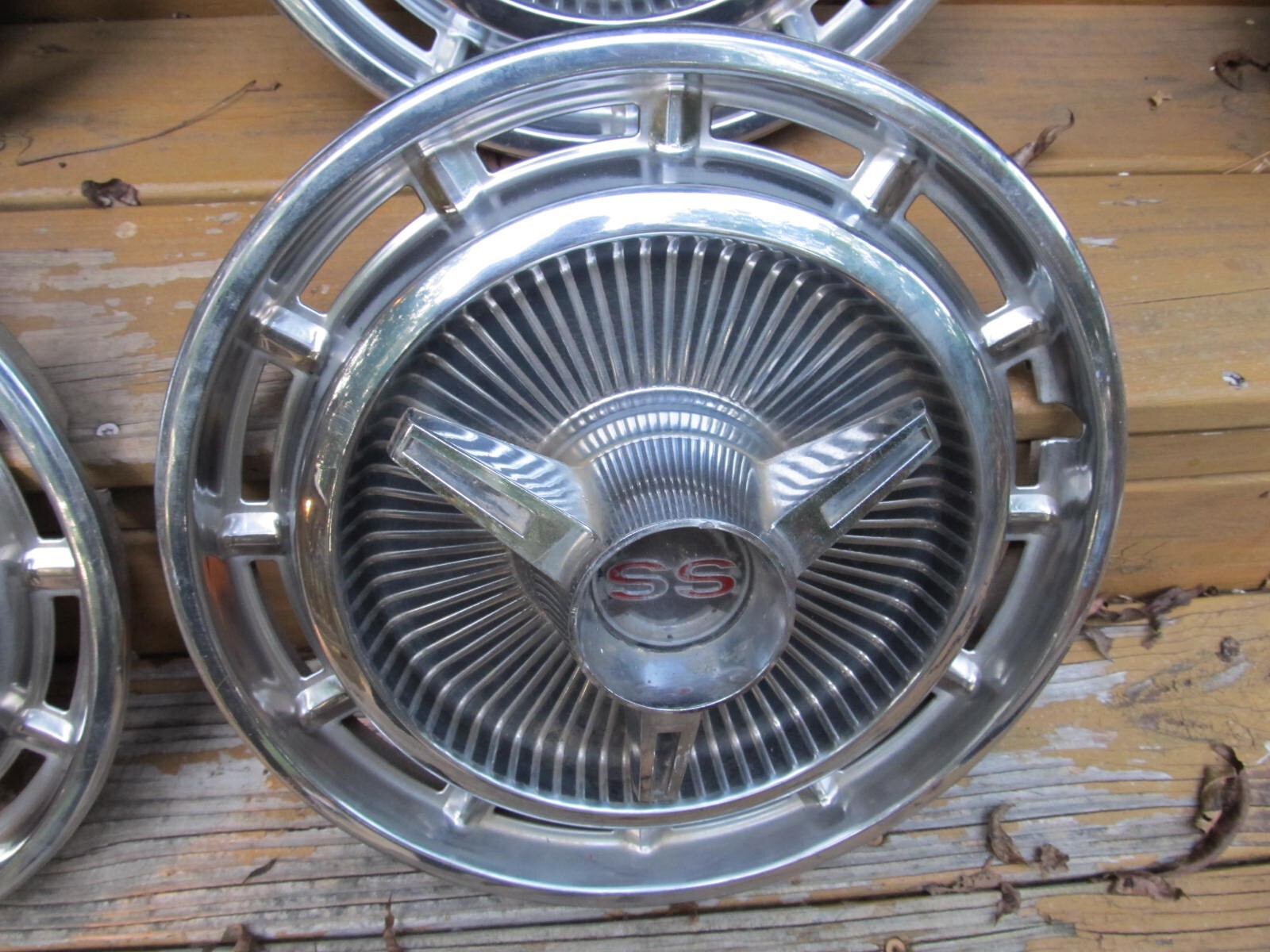 1965-69 CHEVY IMPALA CHEVELLE NOVA 14" SS SUPER SPORT WHEEL COVERS ...