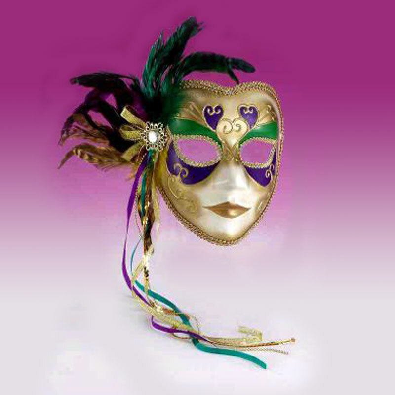 Mardi Gras Full Face Masks