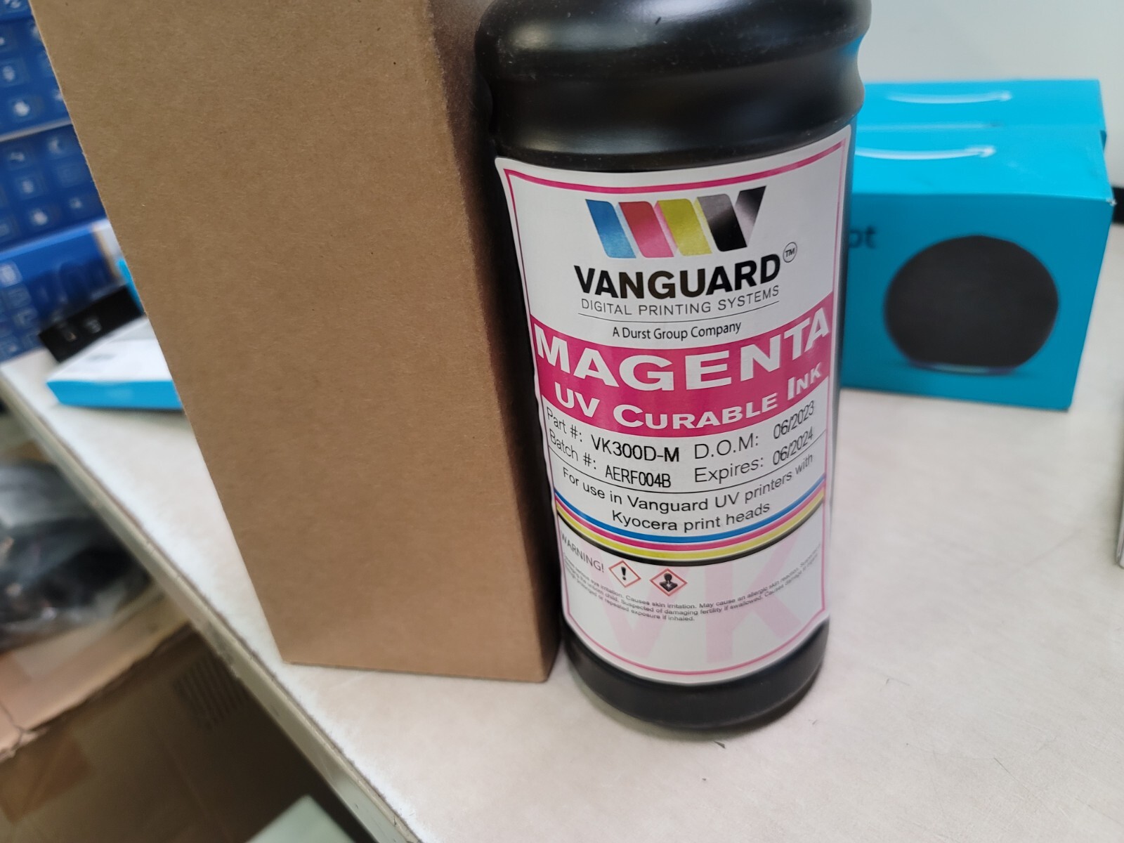 Vanguard VK300D UV Curable Ink, 1 Liter - Magenta 06/2024 | eBay