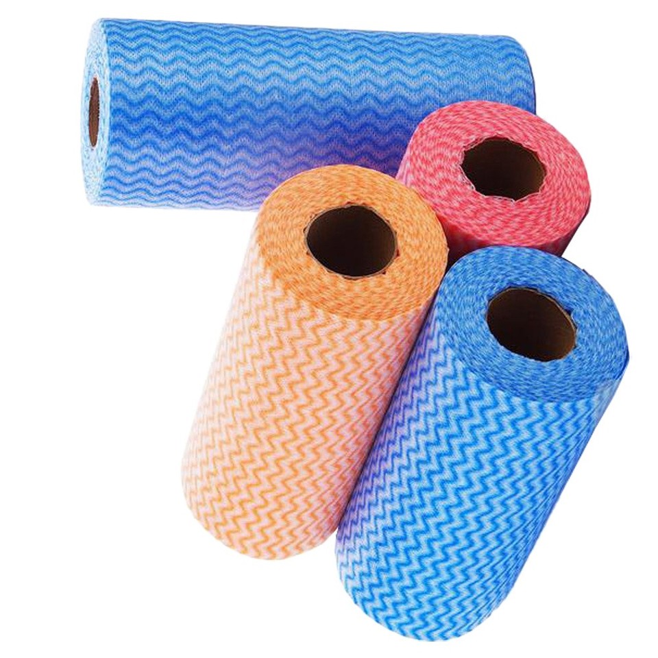 4 Rolls Dish Towels Kitchen Cleaning Cloth Cloths for Housekeeping ...