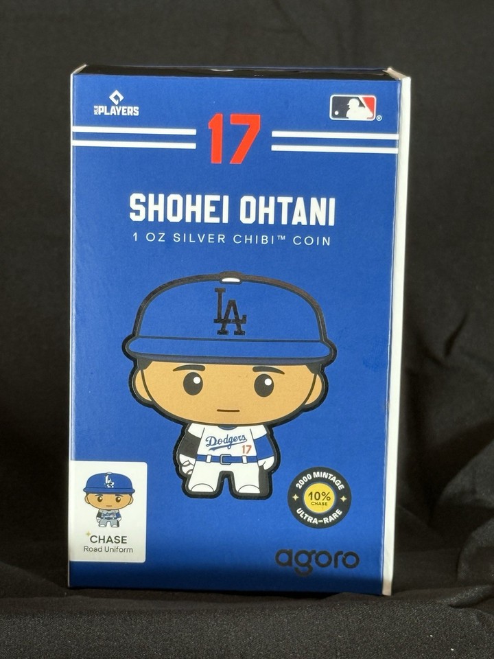 Chase Coin 11/200 SHOHEI OHTANI MLB Players Chibi 1 Oz Silver Coin 2 ...