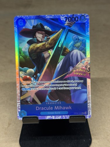 One Piece TCG Dracule Mihawk OP09-048 SR English | eBay