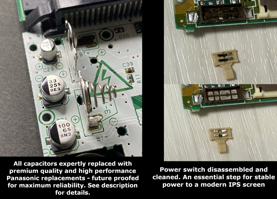 Nintendo Gameboy Pocket Pokemon Pikachu White - IPS Screen - Premium ...