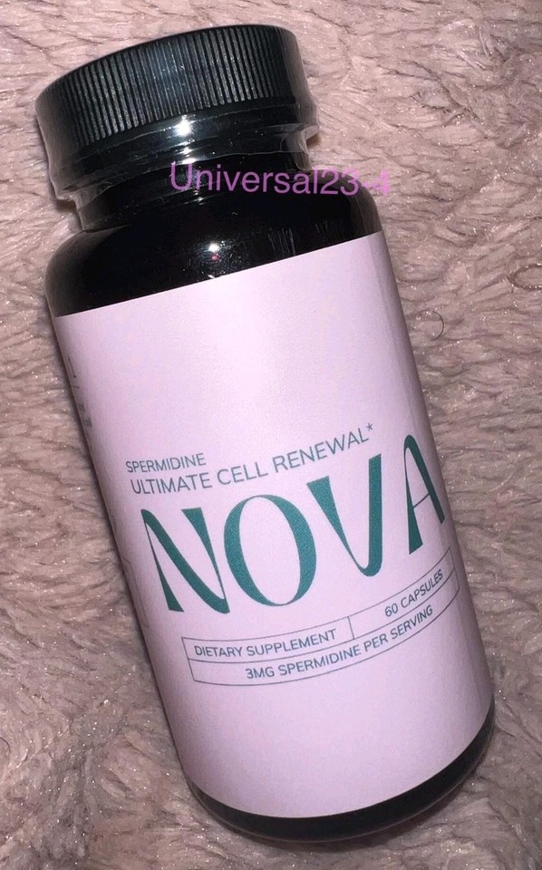 Nova Ultimate Cell Renewal/Spermidine Supplements 60 Capsules Fresh | eBay