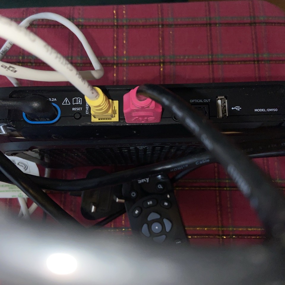 Sky Q Mini Box EM150 Multiroom With Sky Remote And Power Lead | eBay UK