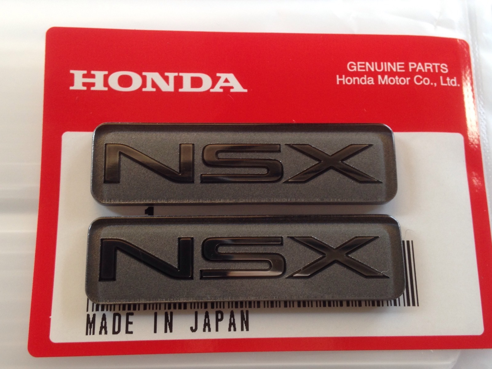 Genuine OEM Honda NSX Door emblem name plate PAIR | eBay