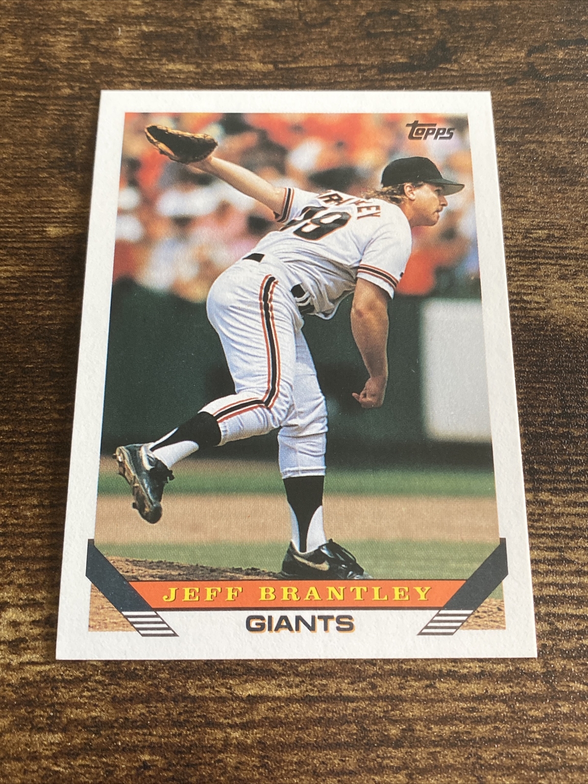 1993 Topps #631 Jeff Brantley San Francisco Giants C6583* | eBay