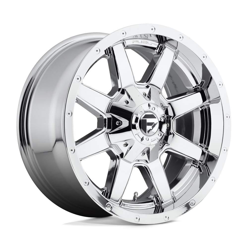 Fuel D536 Maverick Chrome Plated 1-Piece Rims: 18x9, 6x135/6x139.7/6x5 ...