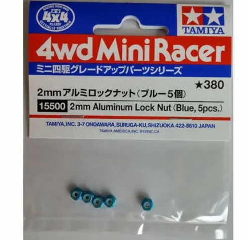 Tamiya Accessories Car Mini 4WD - Dice 2mm Locking Blue Pieces 5 Art ...