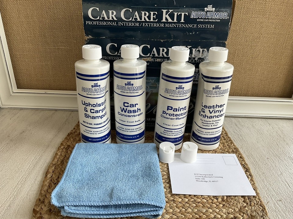 Auto Armor Car Care Kit Wash Upholstery Paint Leather Protection Shine ...