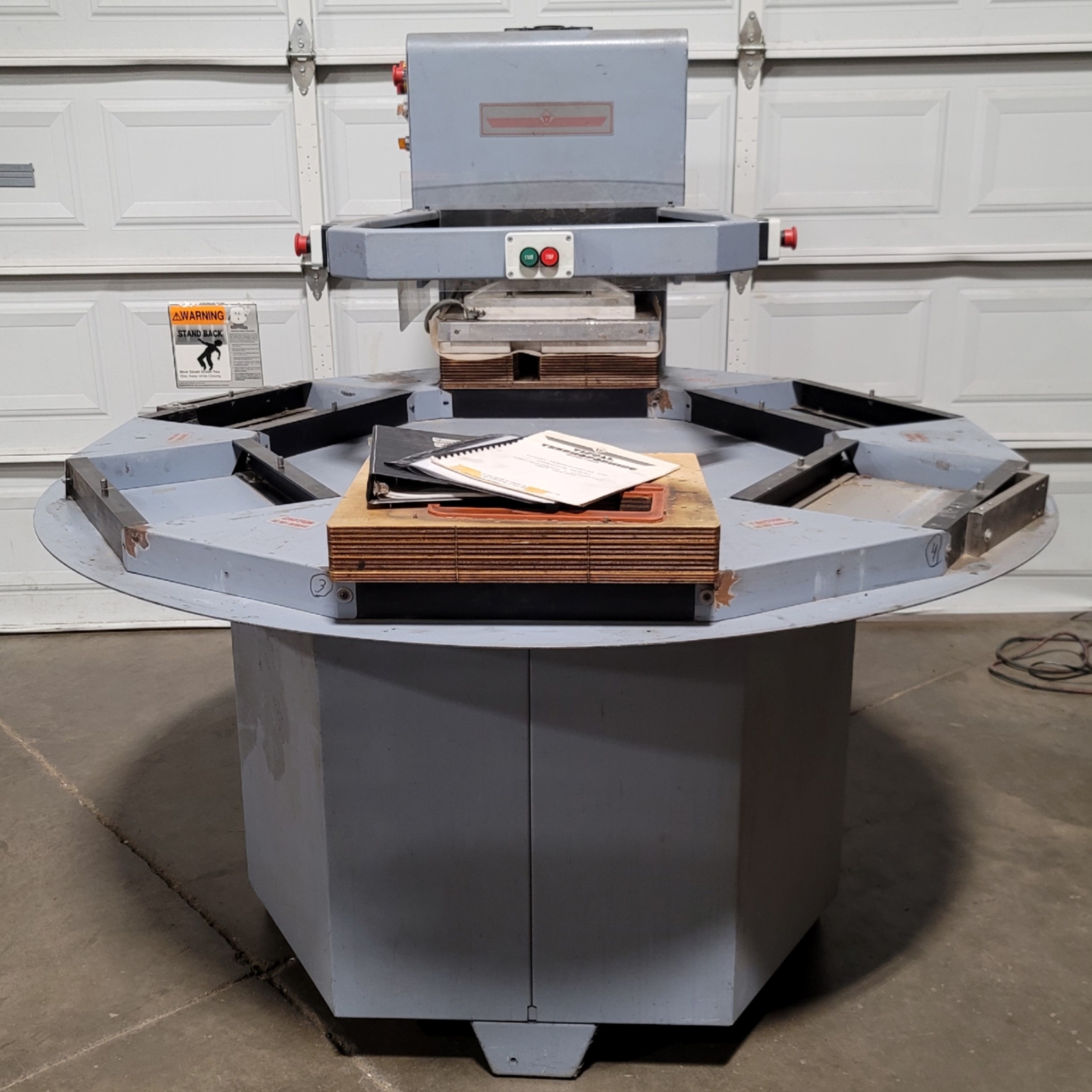 Visual Thermoforming SDS 6 C 6-Station Rotary Blister Pack Machine ...