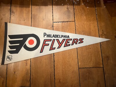NHL 1970'S PHILADELPHIA FLYERS HOCKEY Team Logo Pennant 30" | eBay