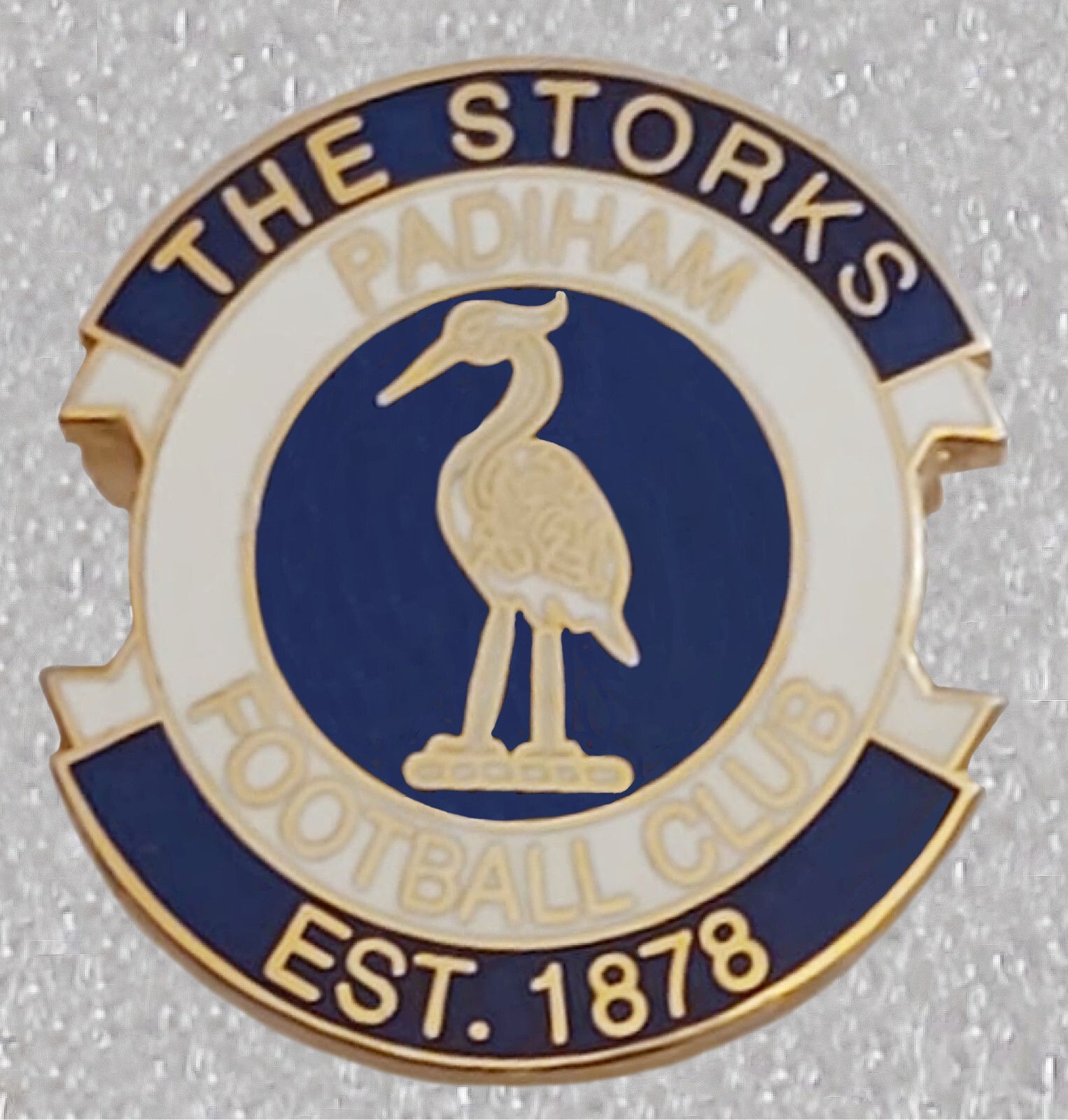 PADIHAM FC BADGE ( Padiham, Lancashire ) ENAMEL FOOTBALL CREST PIN ...