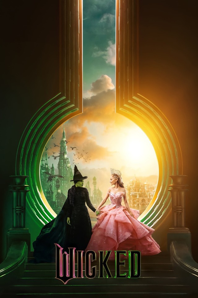 Wicked 2024 Movie Poster Wall Art Print A5 A4 A3 A2 A1 Maxi All Designs ...