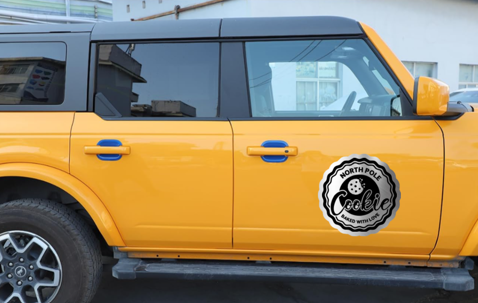 Custom Engraved Car Badge Acrylic Emblem Your Logo, Design, Business ...