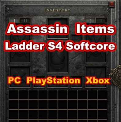 Assassin Items ⭐ Ladder S5 Diablo II Resurrected D2R SC PC/Xbox/PS/PS4 ...