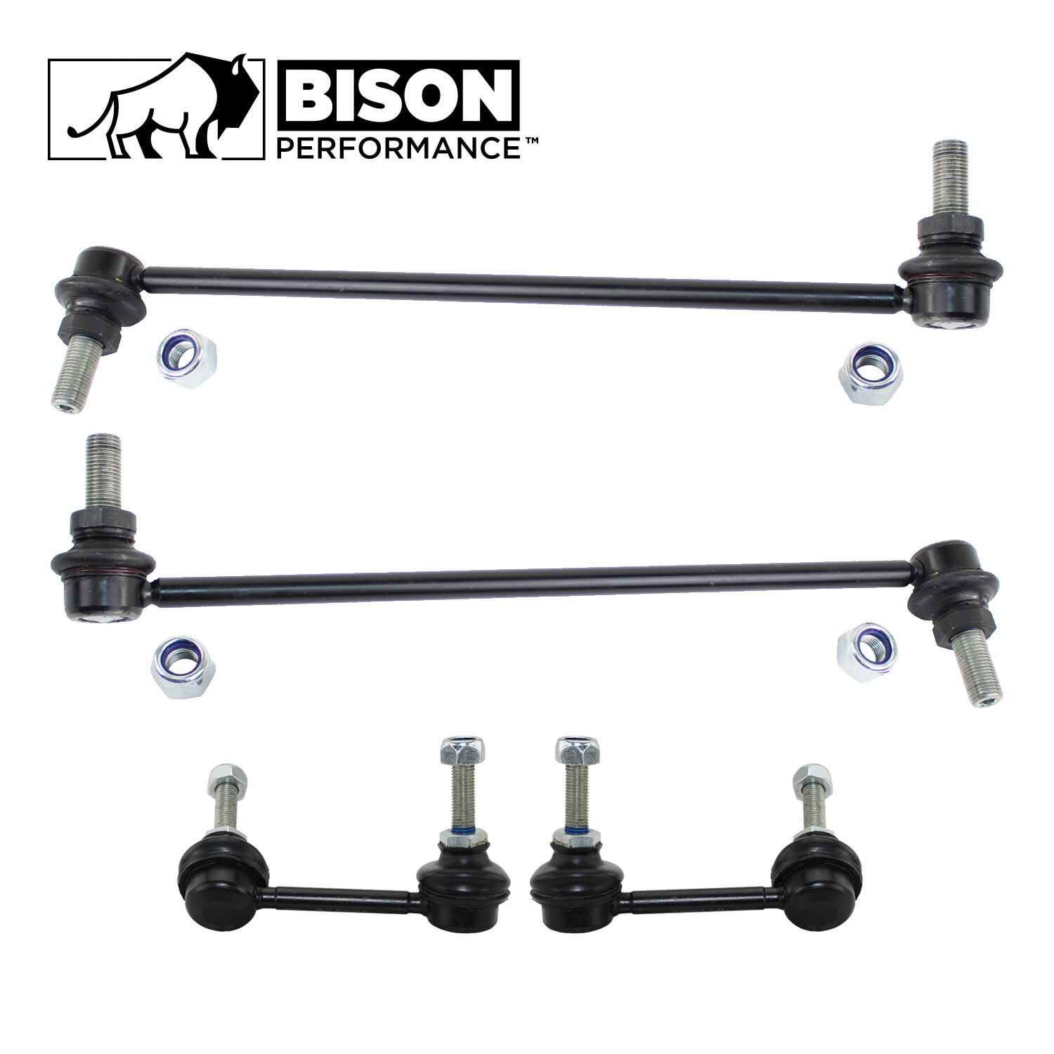 Bison Performance 4pc Front Rear Stabilizer Sway Bar Links Kit For ...