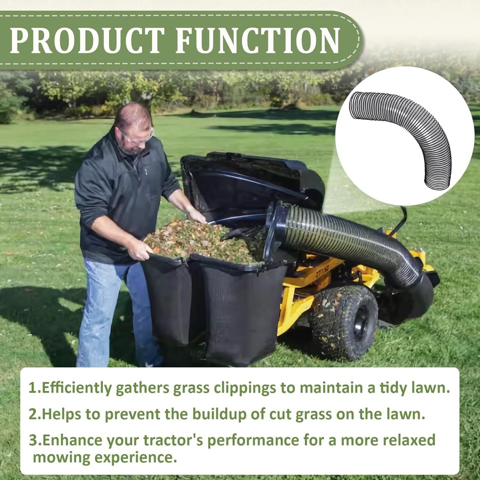 764-05082 Bagger Flex Hose For Mtd Cub Cadet Rzt Riding Mower 36" 42 ...