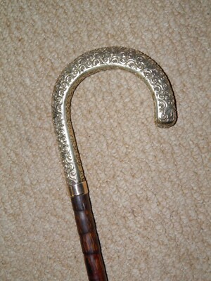 Victorian - Gold Handle Cane