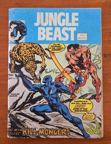 JUNGLE BEAST , 1980 , Australian , The Man Called Kill-Monger ! Black Panther | eBay