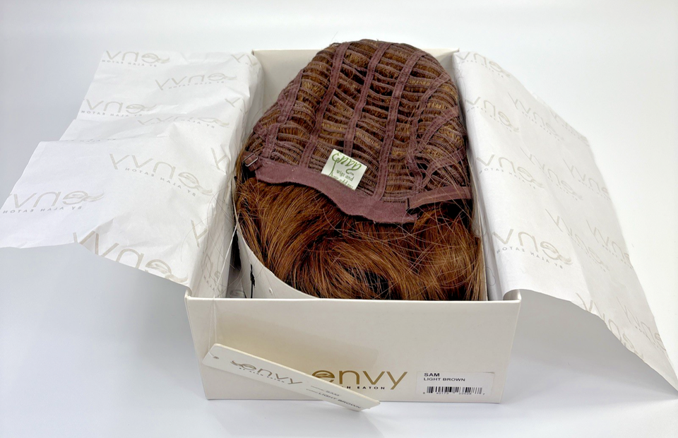 SAM Envy By Alan Eaton Wig AVERAGE LIGHT BROWN | eBay