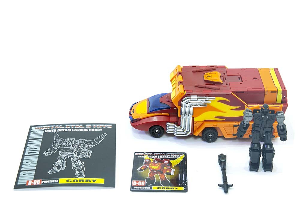 New DX9 toys Rodimus Prime D06 Carry Hot Rod Action Figure Toy in stock ...