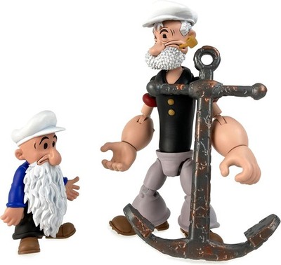 Popeye Classics Wave 2 Poopdeck Pappy Figure Boss Fight 23240 | eBay
