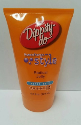 6 Tubes Dippity-do Techno-style Radical Jelly Hyper-hold 12 - 4.2 Oz ...