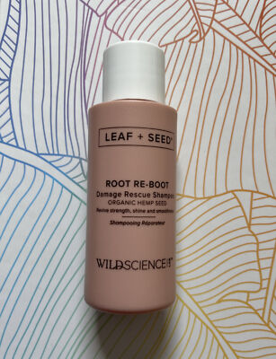 Wild Science Lab Leaf + Seed Root Re-Boot Damage Rescue Shampoo 50ml ...