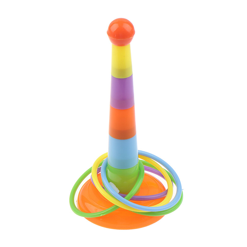 2020 New Hoop Ring Toss Plastic Ring Toss Garden Game Toy Outdoor Toys ...