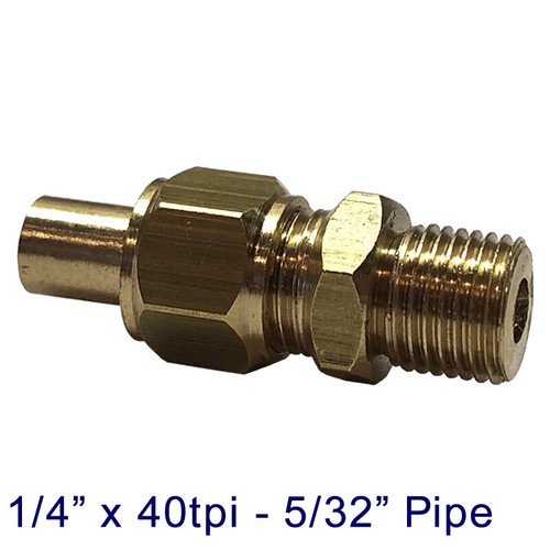Brass Single Straight Union - Various Sizes - Live Steam / Model Steam ...