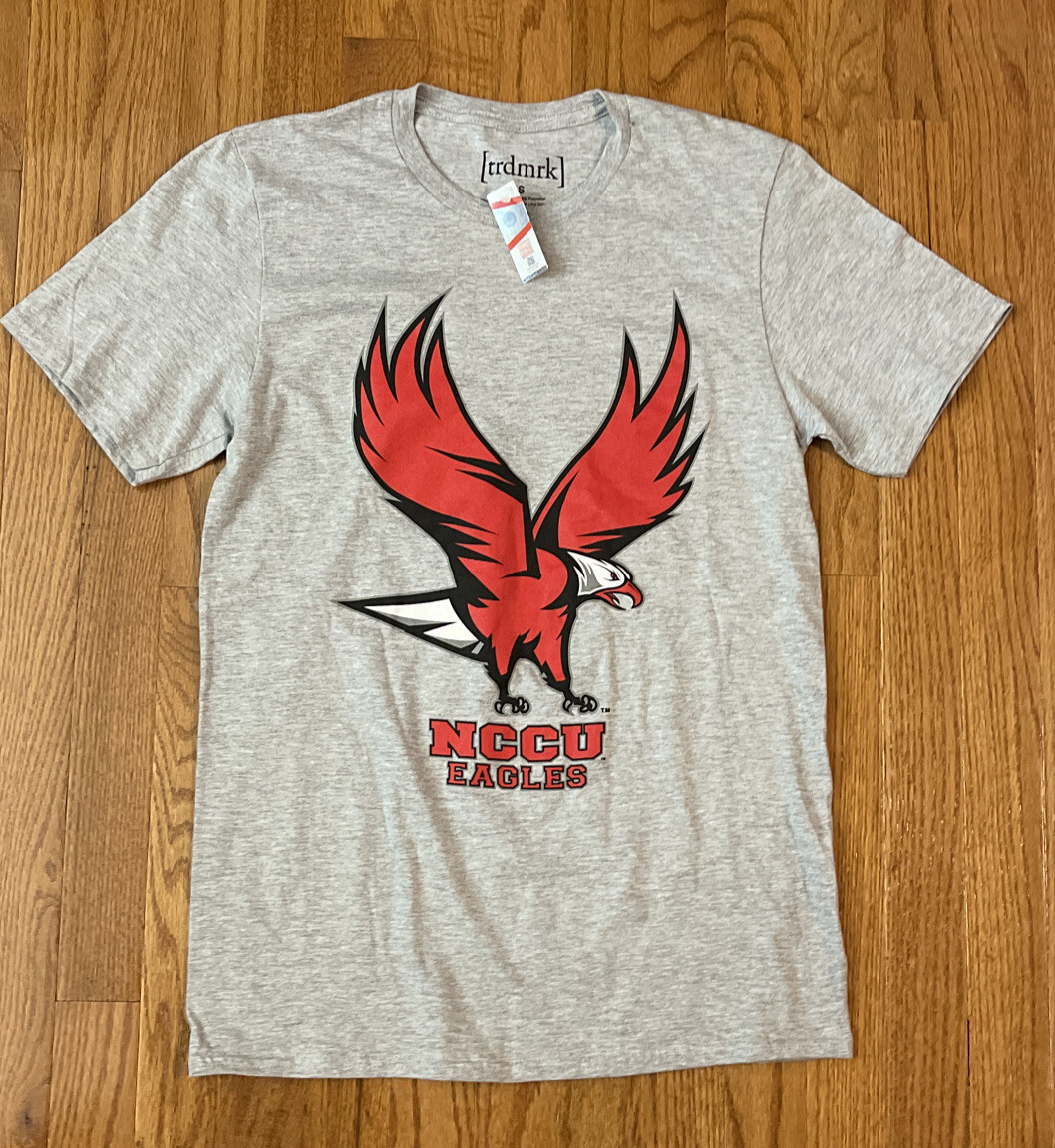 North Carolina Central Eagles NCCU Men's trdmark Short Sleeve Shirt NWT ...