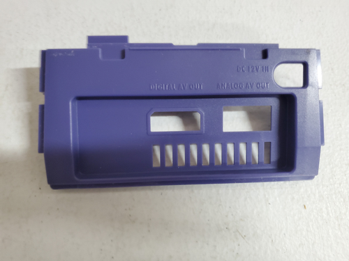 OEM Replacement Nintendo Gamecube - Indigo Back Cover Plate Dual Port ...