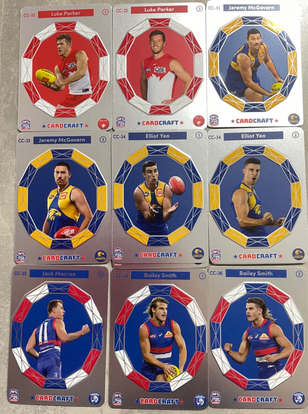 2023 AFL Teamcoach Card Craft Silver-Pick Your Own-Codes Unused | eBay ...