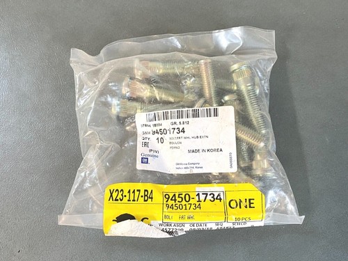 10 GM OEM NOS 94501734 Front Wheel Hub Extension Bolt Screw 2004-2011 ...