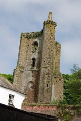 PHOTO COLLEGE TOWER SLAPTON MEDIAEVAL CHURCH TOWER IN PRETTY DEVON ...