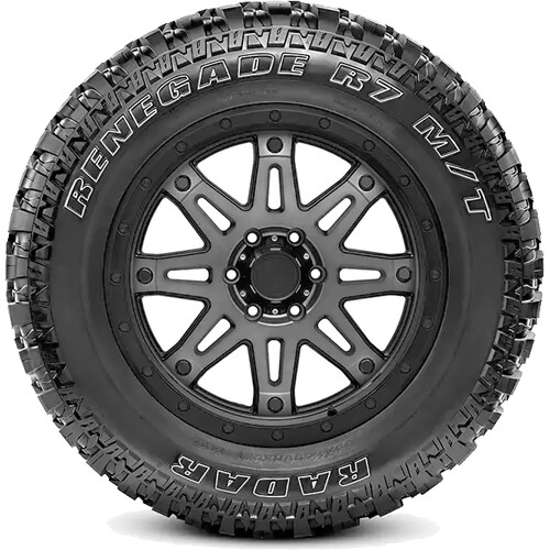 (QTY 4) 33x12.50R20LT Radar Renegade R7 M/T 119Q Load Range F White ...