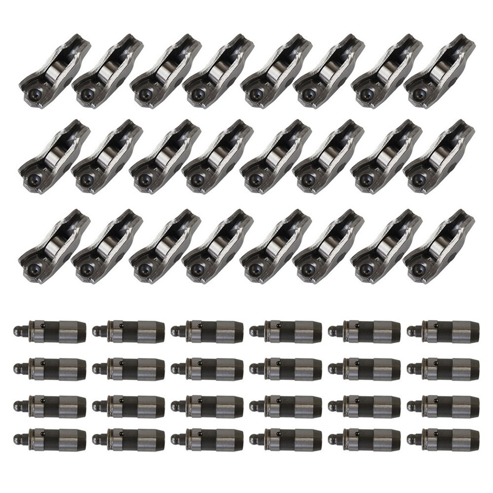 24 Rocker Arms & Lifters Set For Ford F-150 Mustang 4.6L 5.4L 3V ...