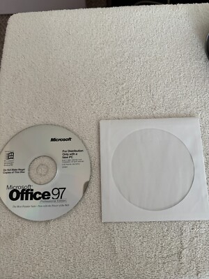 Microsoft Office 97 Professional Edition CD - NO PRODUCT KEY!!! | eBay