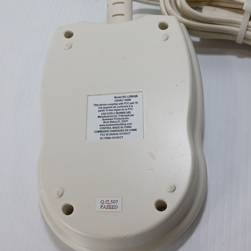 Sunbeam Dual 6-Prong Replacement Controller Heated Mattress L85KQB | eBay
