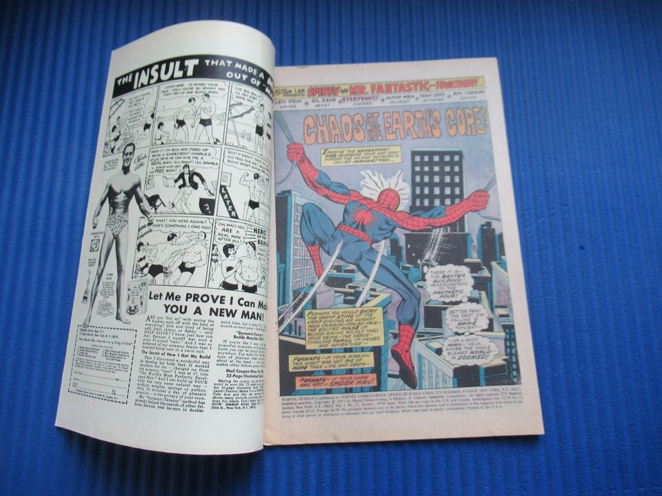 MARVEL TEAM-UP # 17 - (FN+) -SPIDER-MAN/MR. FANTASTIC-THE MOLE MAN ...
