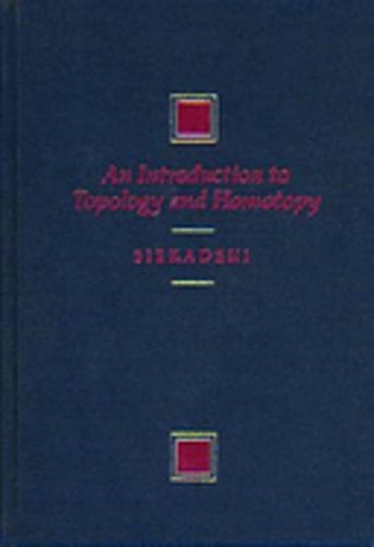 An Introduction to Topology & Homotopy by Allan J Sieradski: New ...